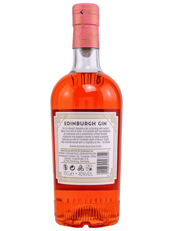 Edinburgh Gin - Raspberry Gin - The Spencerfield Spirit Company