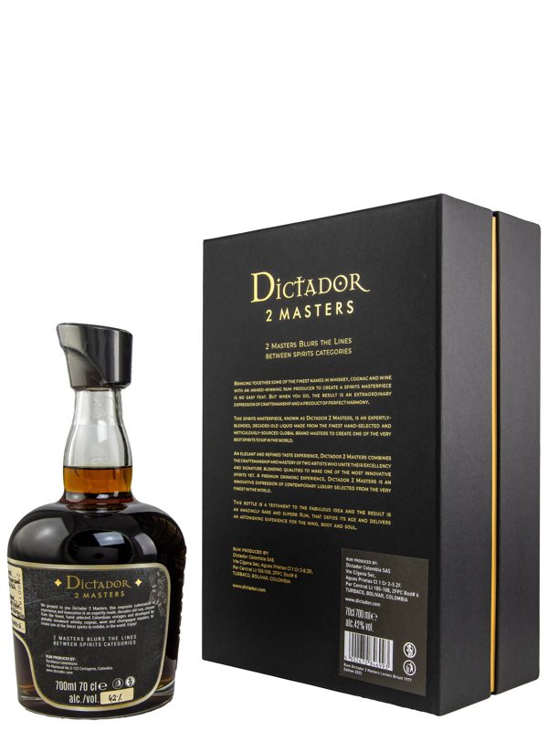 Dictador 2 Masters 45 Jahre - Vintage 1977 - French Cask