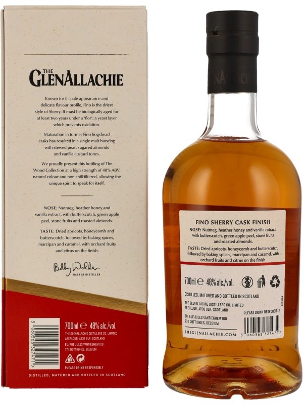 Glenallachie 9 Jahre Fino Sherry Cask Finish Wood Collection