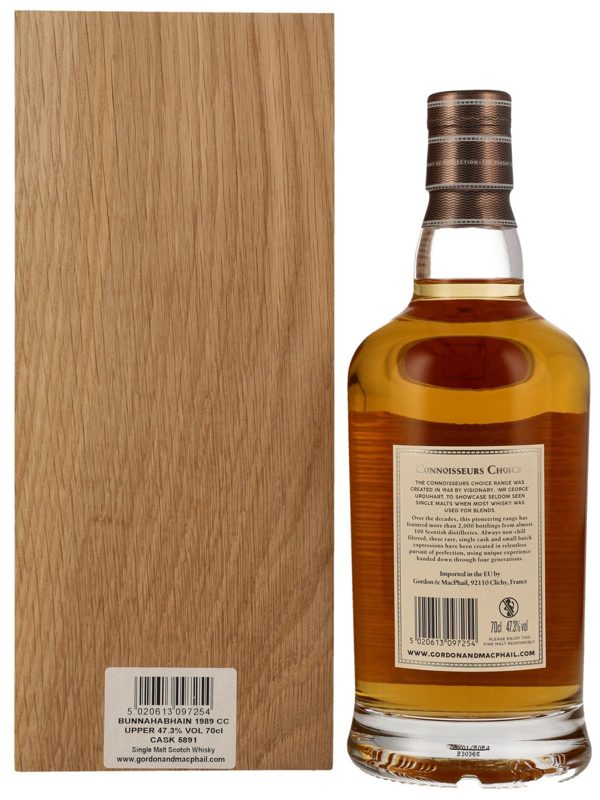 Bunnahabhain Cask No. 5891 - 34 Jahre - Vintage 1989 - American