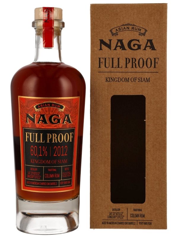 Naga Full Proof - Vintage 2012 - American Charred Oak Barrels