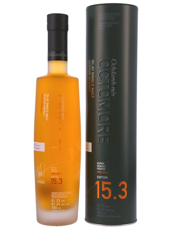 Octomore Edition 15.3 - 5 Jahre - PPM: 307,2 - Super Heavily