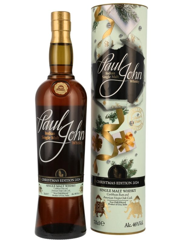 Paul John Christmas 2024 - Caribbean Rum & American Virgin Oak