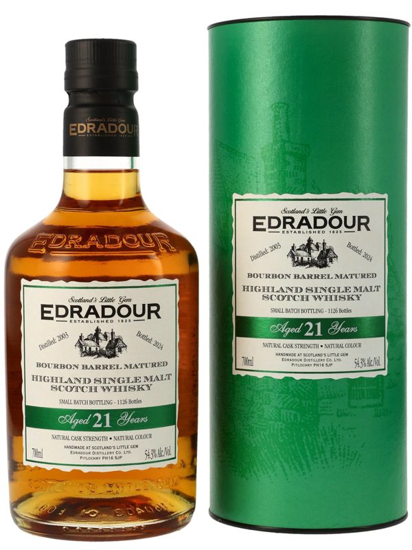 Edradour Cask #67-73 - 21 Jahre – Vintage 2003