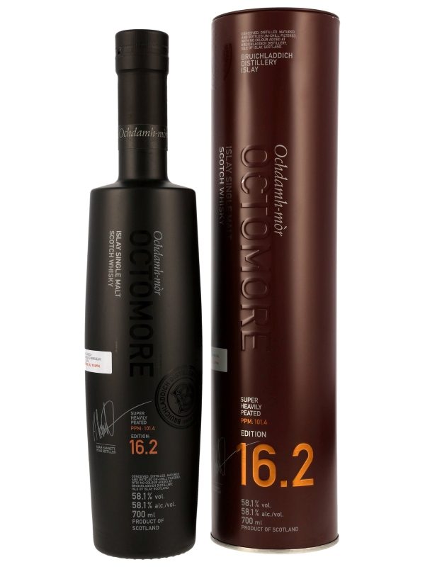 Octomore Edition 16.2 - 5 Jahre - PPM: 101.4 - Super Heavily