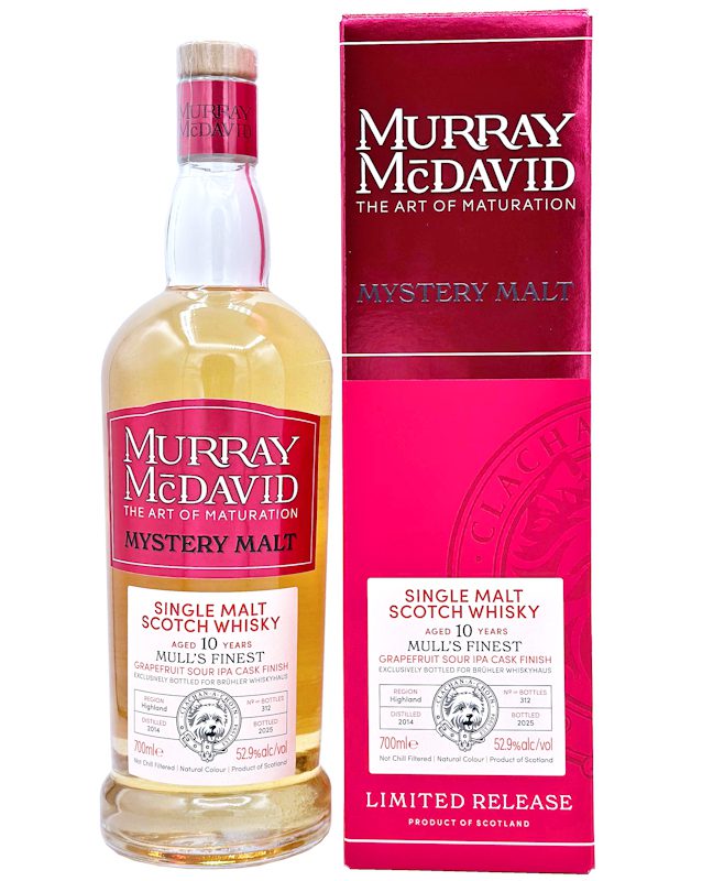 Mull's Finest 10 Jahre - Grapefruit Sour IPA Cask Finish Murry McD