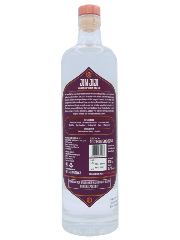 Jin Jiji - High Proof - India Dry Gin