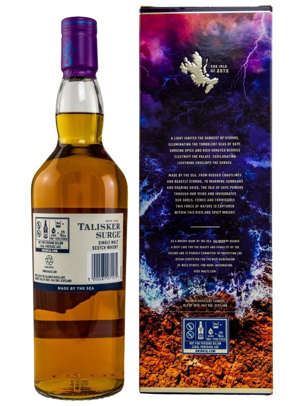 Talisker SURGE - Travel Exclusive - Single Malt Scotch Whisky